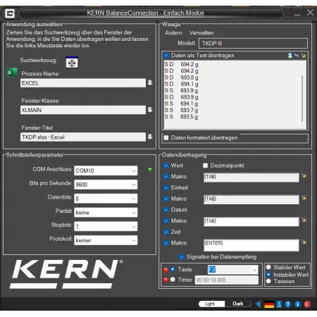 BalanceConnection (5 licence) - KERN SCD-4.0-PRO-DL